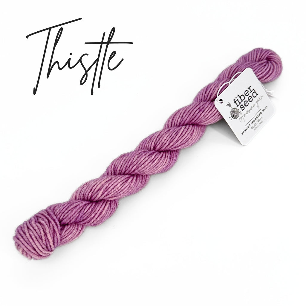 Thistle | Sprout Worsted Mini – Fiber Seed Yarn Co.