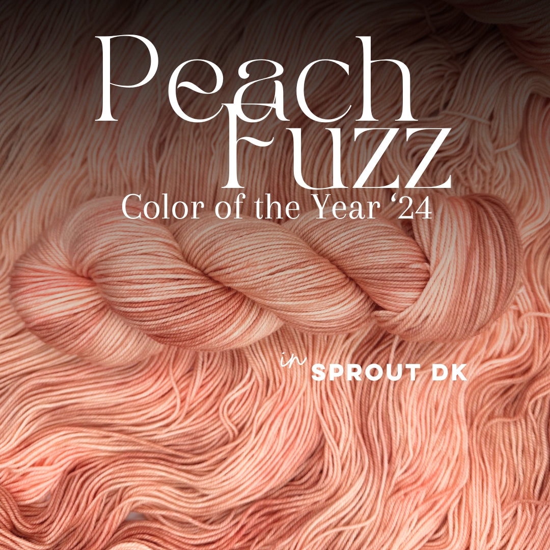 Peach Fuzz – Fiber Seed Yarn Co.