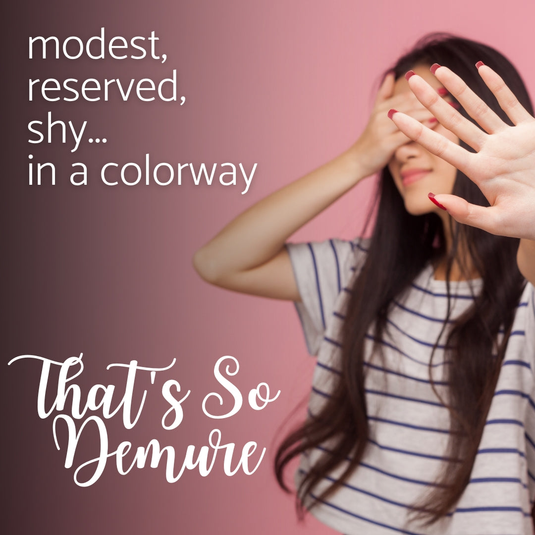 That's So Demure – Fiber Seed Yarn Co.