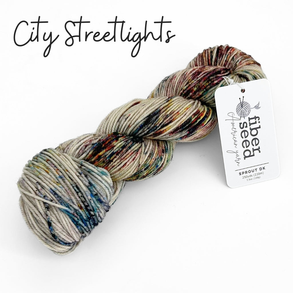 City Streetlights | Sprout DK – Fiber Seed Yarn Co.