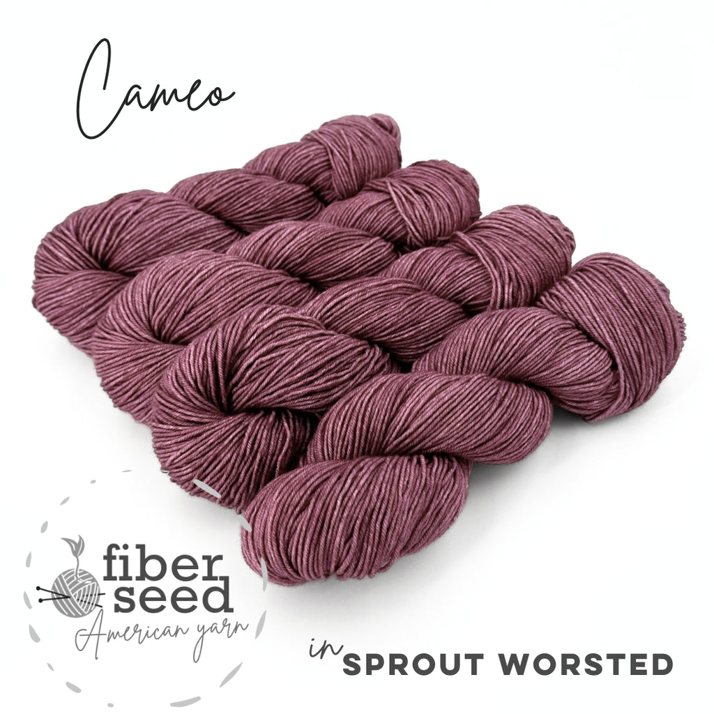 Cameo | Sprout Worsted – Fiber Seed Yarn Co.
