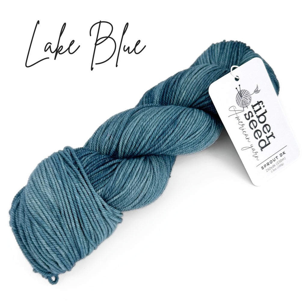Lake Blue | Sprout DK – Fiber Seed Yarn Co.
