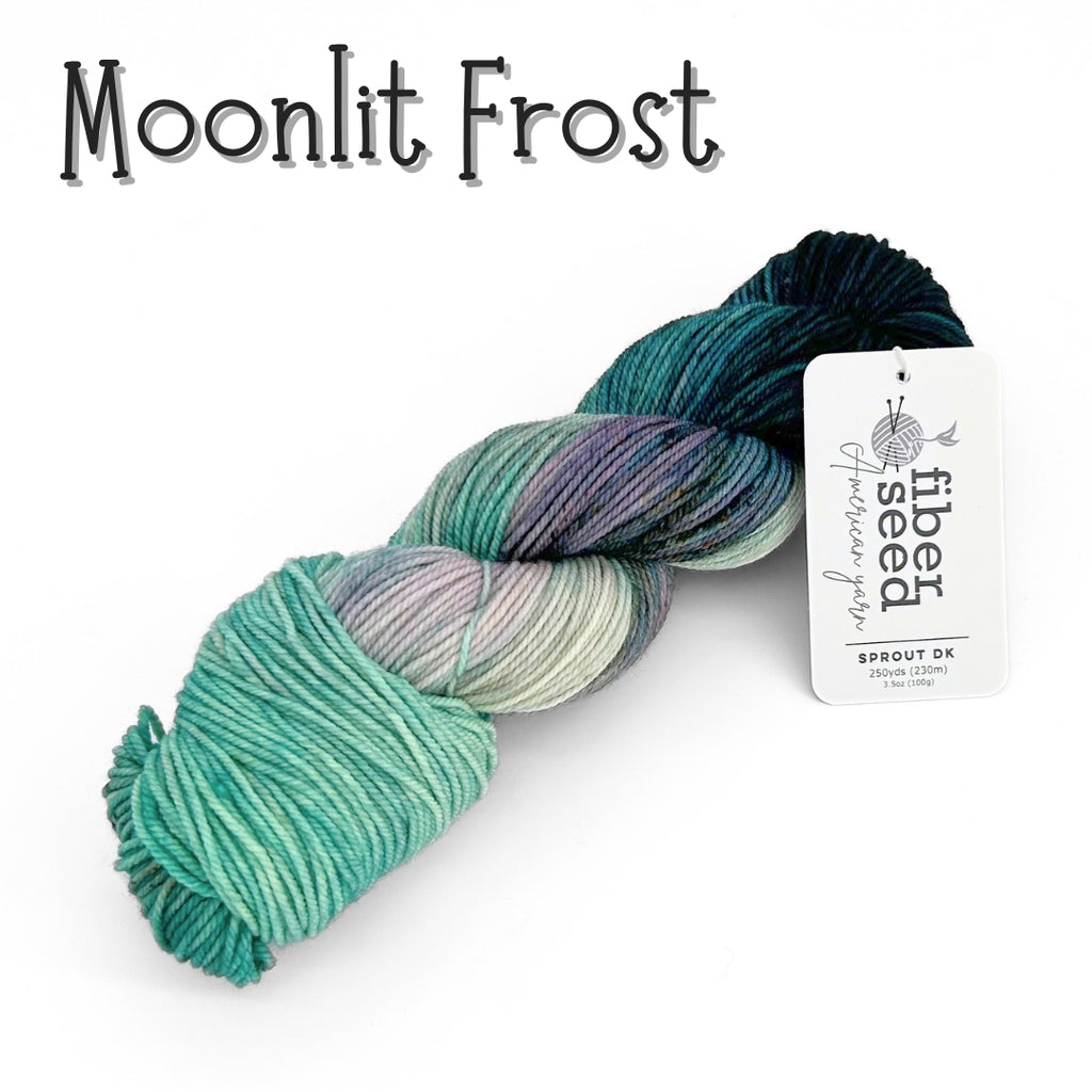Moonlit Frost | Sprout DK – Fiber Seed Yarn Co.
