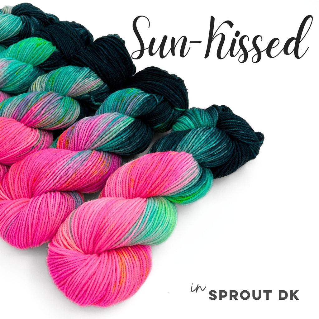 Sun-Kissed | Sprout DK – Fiber Seed Yarn Co.