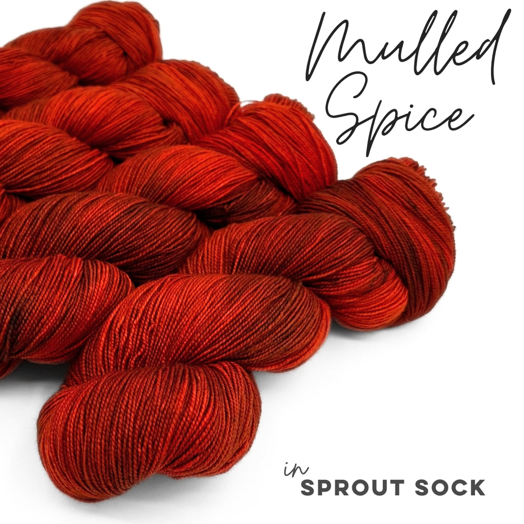 Mulled Spice | Sprout Sock – Fiber Seed Yarn Co.