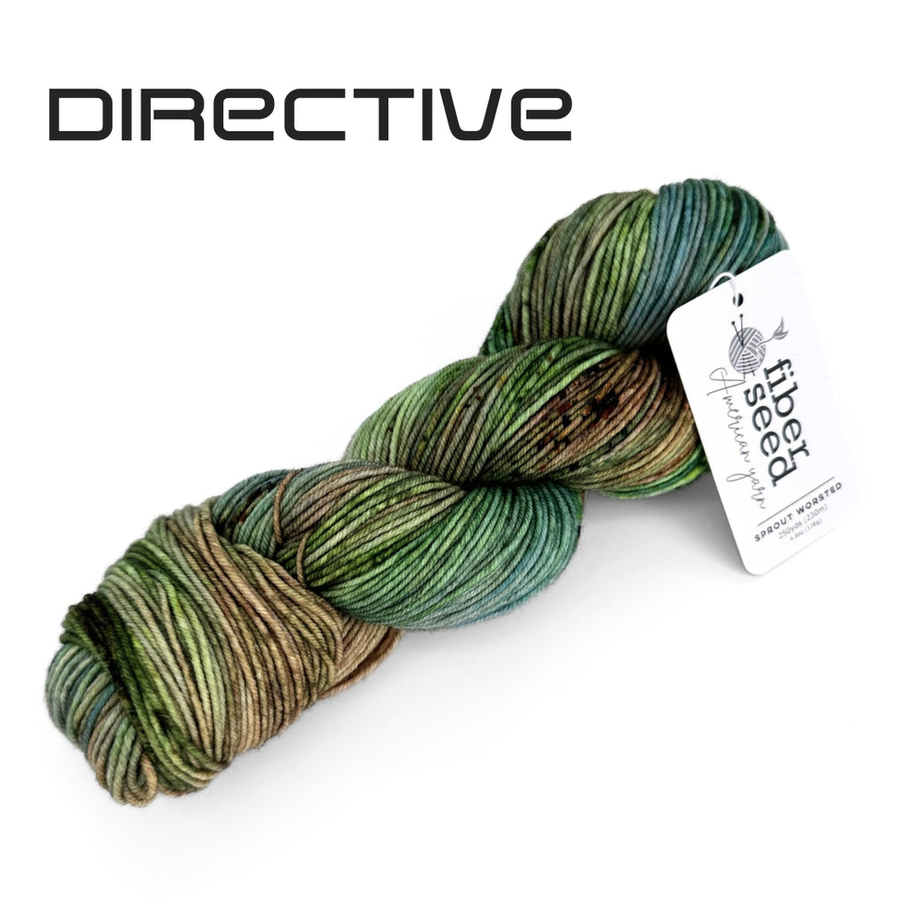Directive | Sprout Worsted – Fiber Seed Yarn Co.