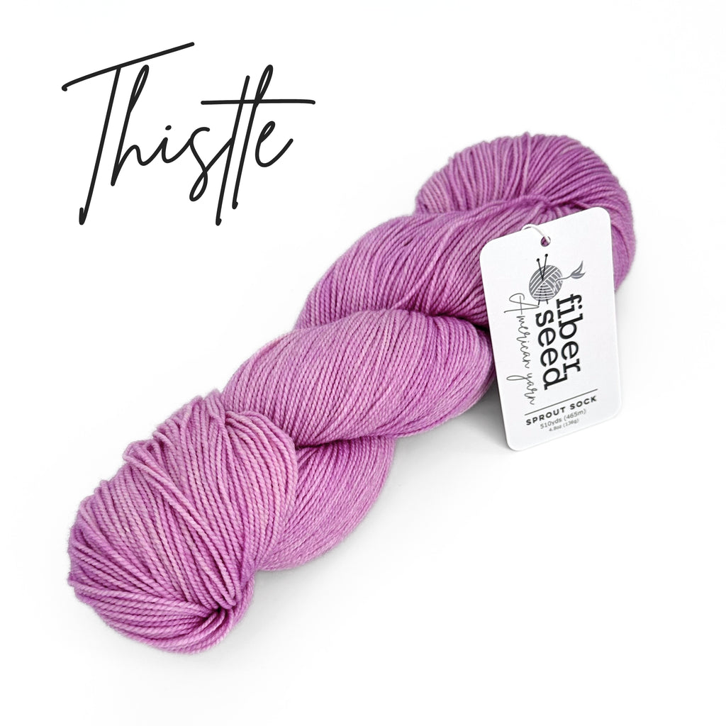Thistle | Sprout Sock – Fiber Seed Yarn Co.