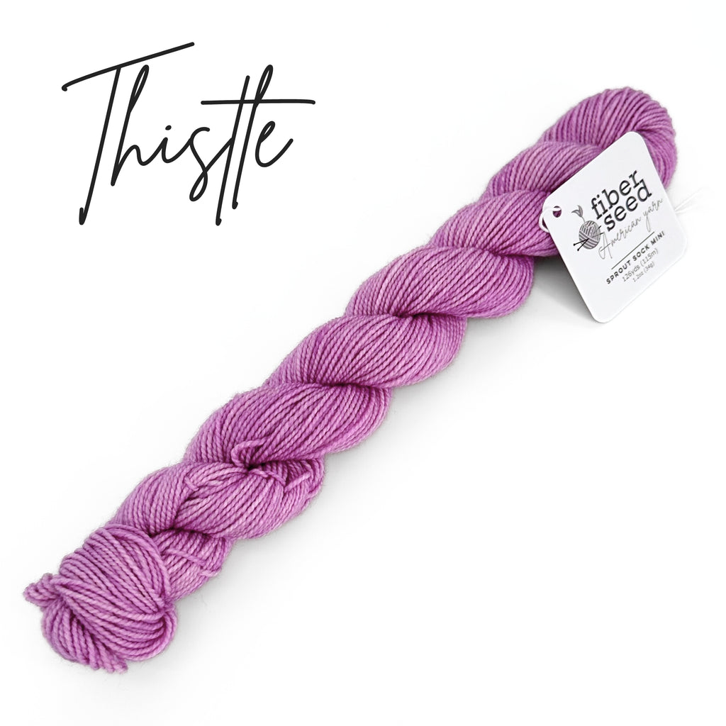 Thistle | Sprout Sock Mini – Fiber Seed Yarn Co.