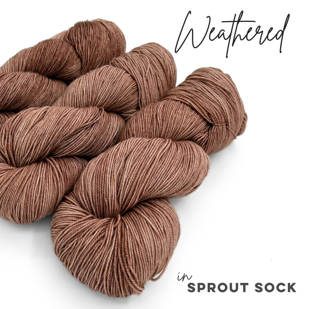 Weathered | Sprout Sock – Fiber Seed Yarn Co.